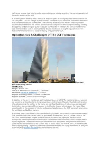 The Advanced Facade Technology – CCF | PDF