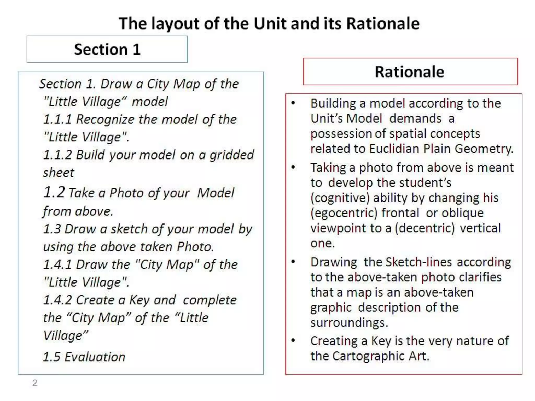 The closed layout and rational | PPTX