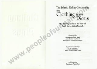 The Clothing of the Pious | PDF