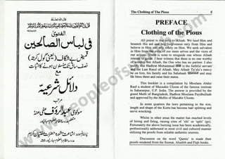 The Clothing of the Pious | PDF