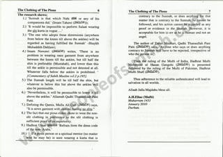 The Clothing of the Pious | PPT