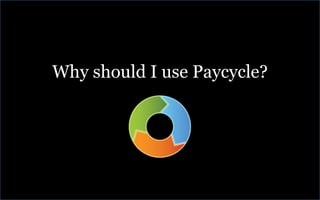 The cloud & Paycycle | PPTX