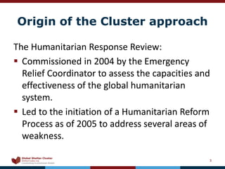 The Cluster Approach Presentation.ppt