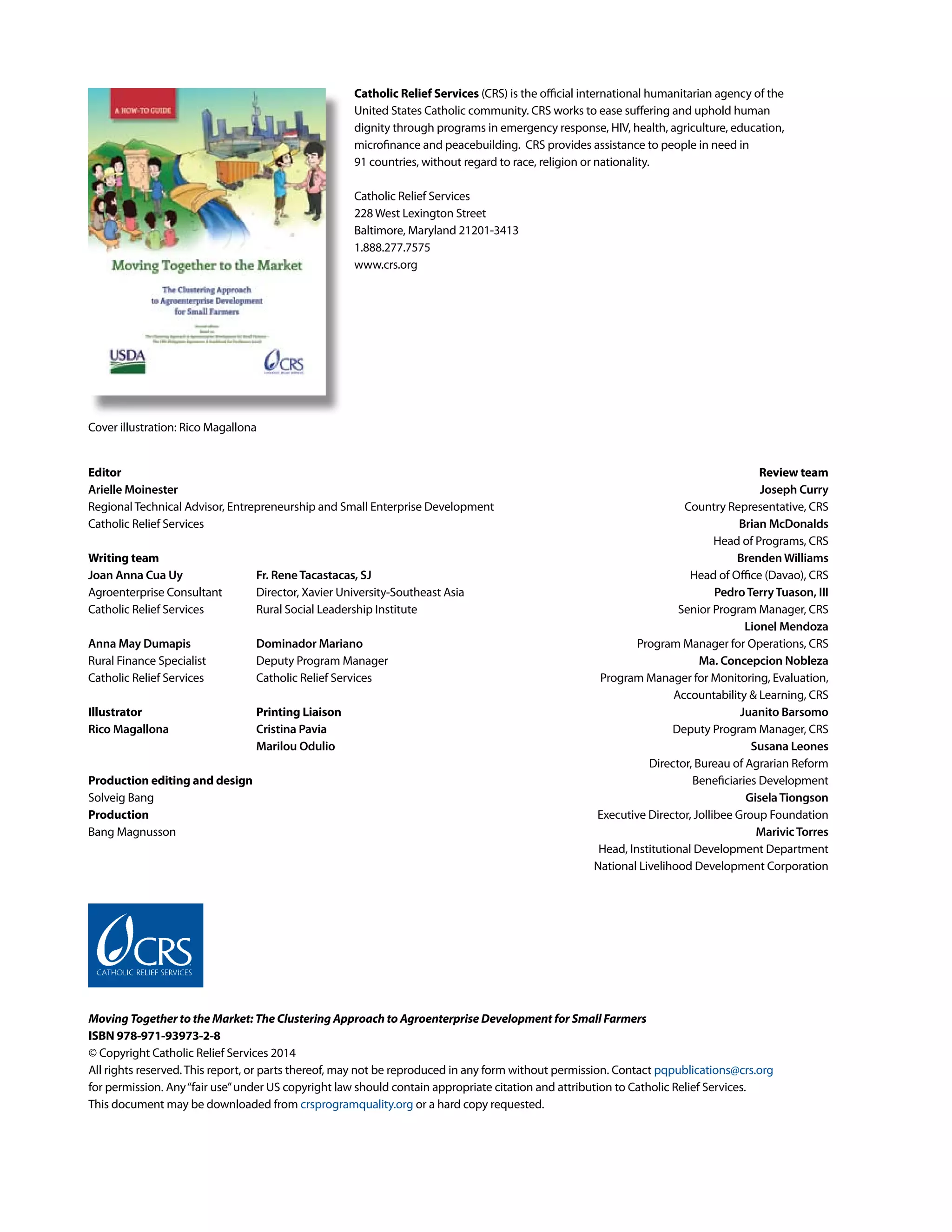 The Clustering Approach to Agroenterprise Development for Small Farmers.pdf