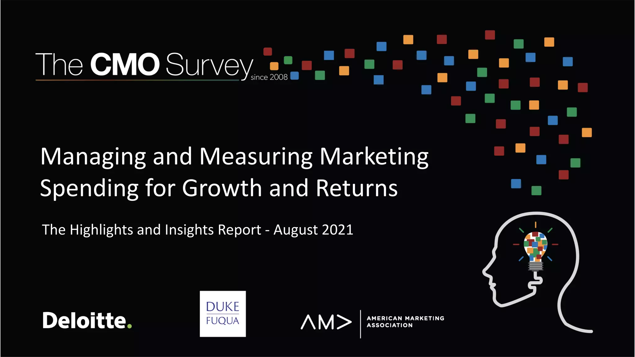 The CMO Survey - Highlights and Insights Report - August 2021 | PDF