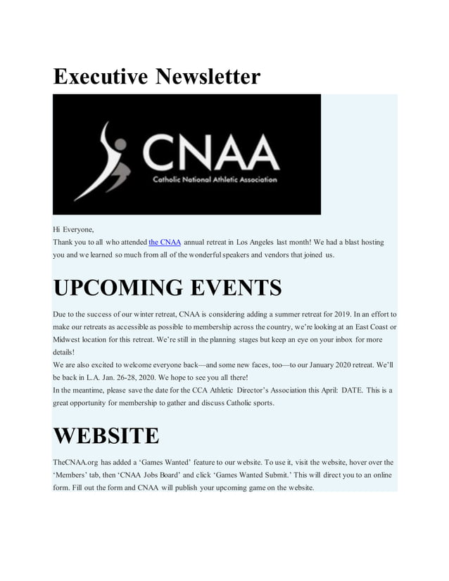 The cnaa | DOCX
