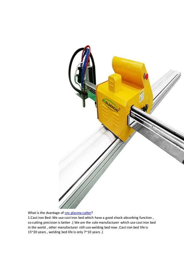 The cnc plasma cutting machine attention | PDF