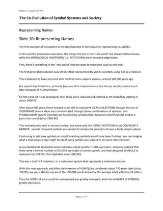 The co evolution of symbol systems and society | PDF