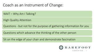 Self as Instrument of Change | PPTX