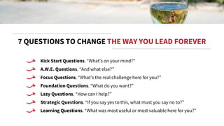 The Coaching Habit Book Exploration by Laurie Hawkins | PDF