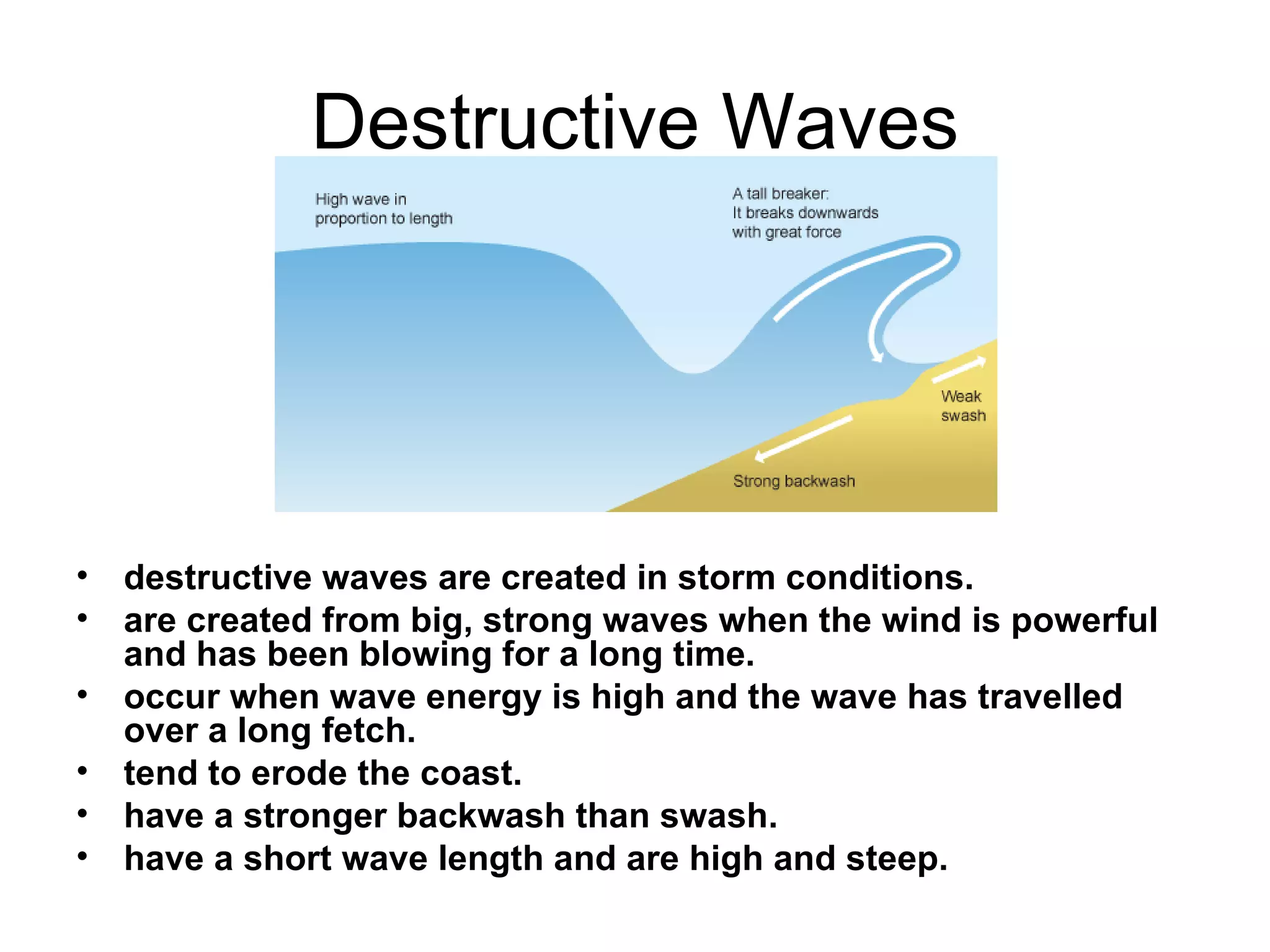 The coast lesson 1 waves and tides | PPT