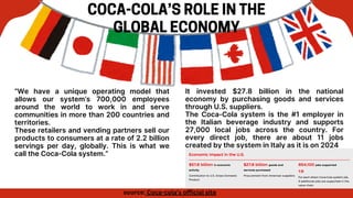The Coca-Cola company and its impact on our world | PDF