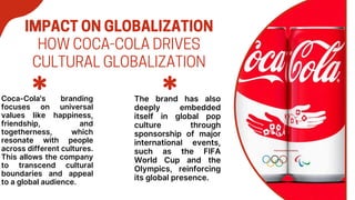 The Coca-Cola company and its impact on our world | PDF
