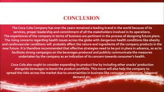 The coca cola company | PPTX