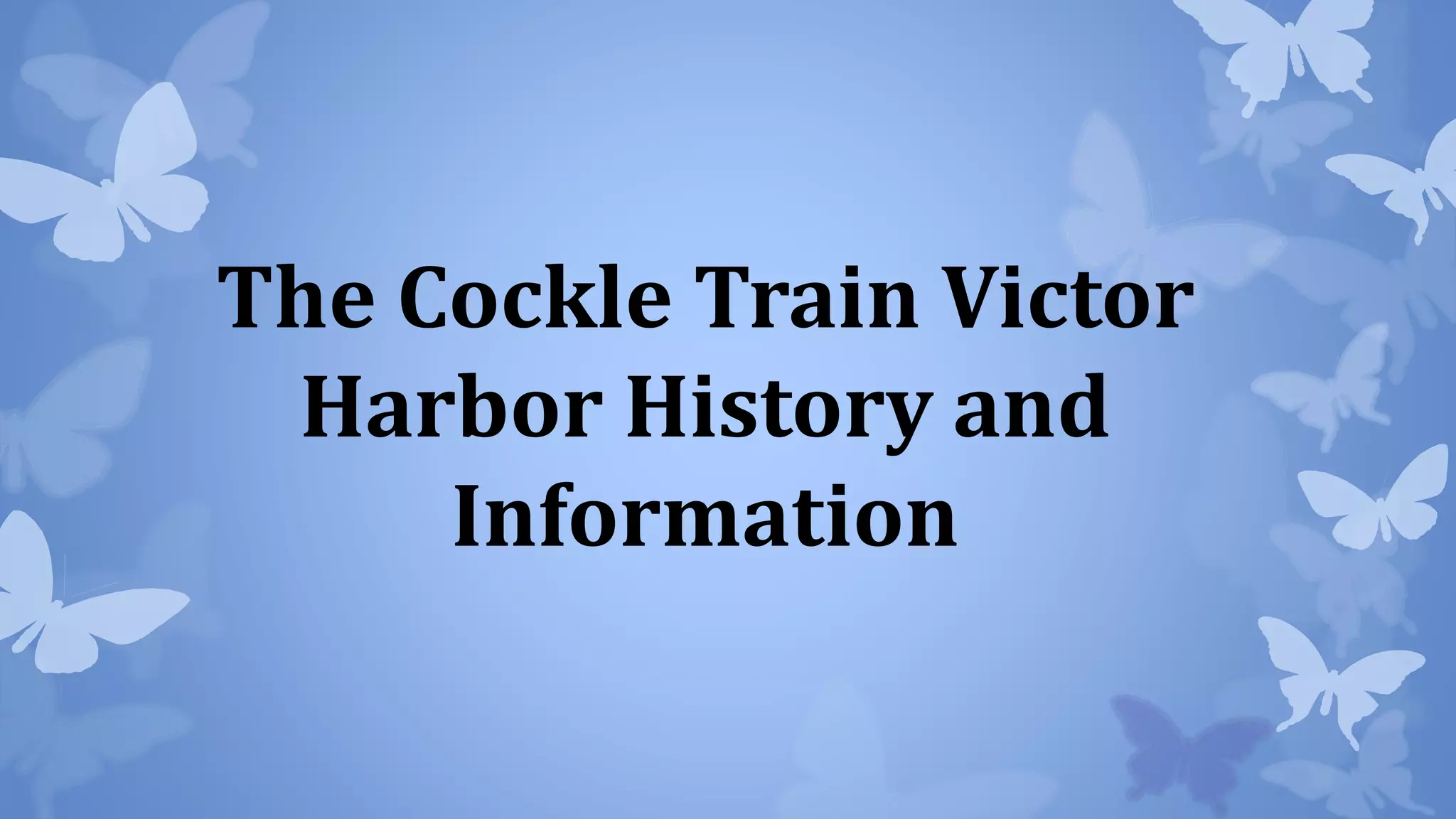 The Cockle Train Starts the Tour from the Goolwa Station with Surf ...