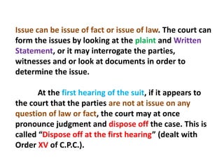 The Code of Civil Procedure, 1908 | PPTX