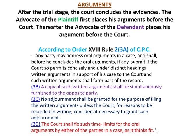 The Code of Civil Procedure, 1908 | PPTX | Law