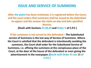 The Code of Civil Procedure, 1908 | PPTX