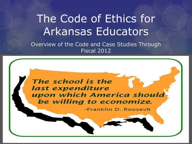 The code of ethics 2012 power point presentation -animated | PPT