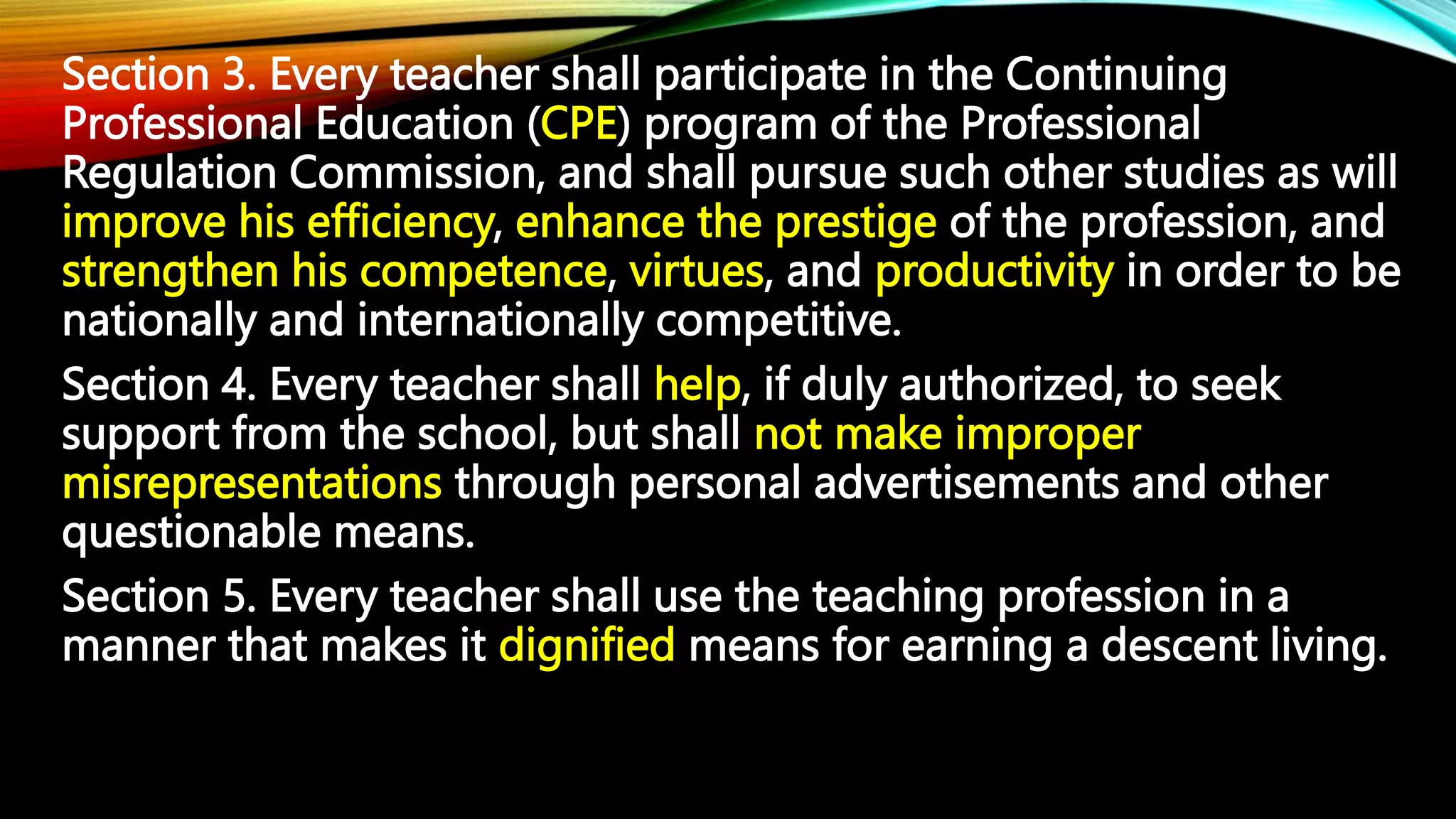 The Code of Ethics for Professional Teachers.pptx