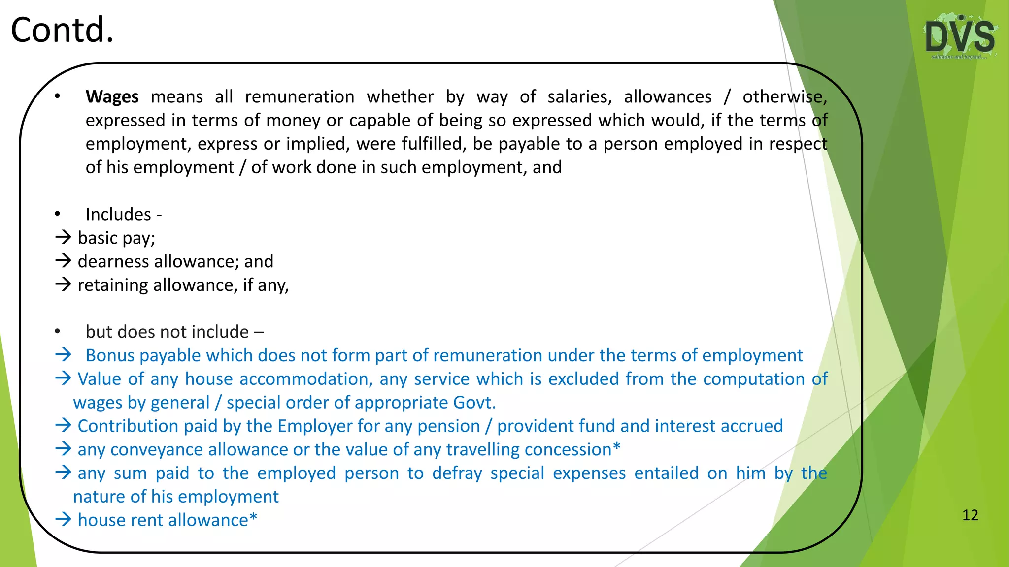 The Code on Wages, 2019 - Part I | PDF