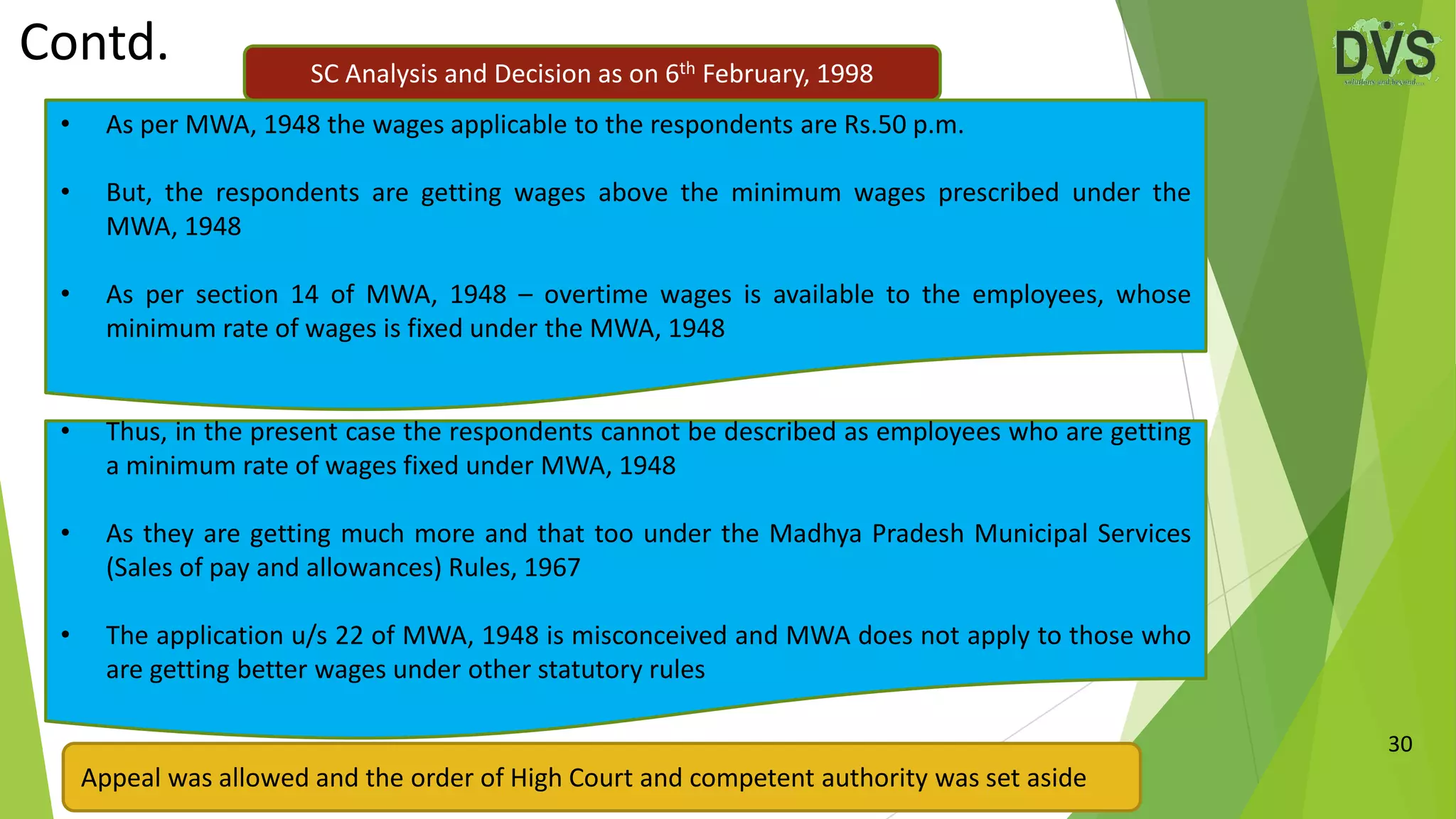 The Code on Wages, 2019 - Part I | PDF