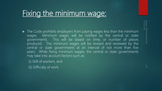 The code on wages 2019 | PPTX