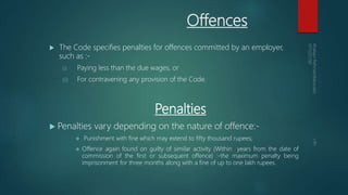 The code on wages 2019 | PPTX