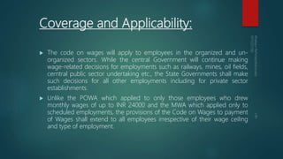The code on wages 2019 | PPTX