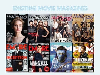 The Codes and Conventions of Movie Magazine Covers | PPTX