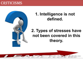 The cognitive resource theory | PPTX