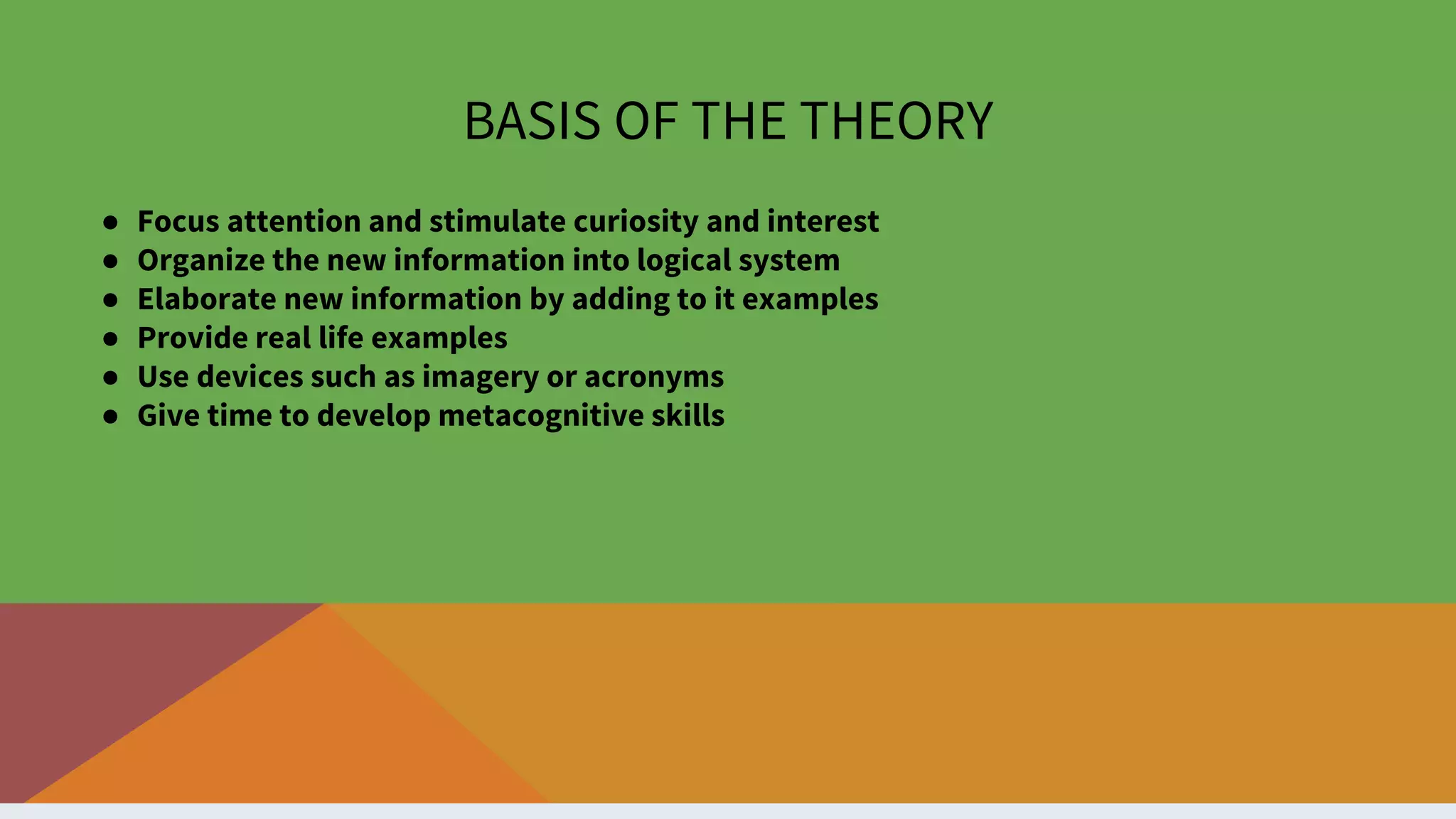 The cognitive theory ppp | PPTX