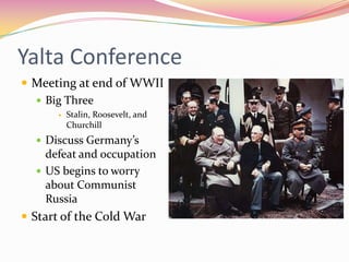 The cold war | PPT