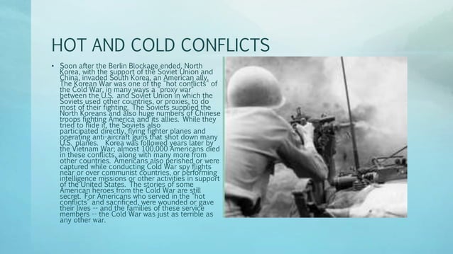 PowerPoint presentation about the Cold War. | PPTX | Death, Injury, or ...