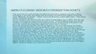 PowerPoint presentation about the Cold War. | PPTX