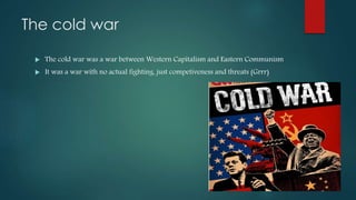 The cold war | PPTX