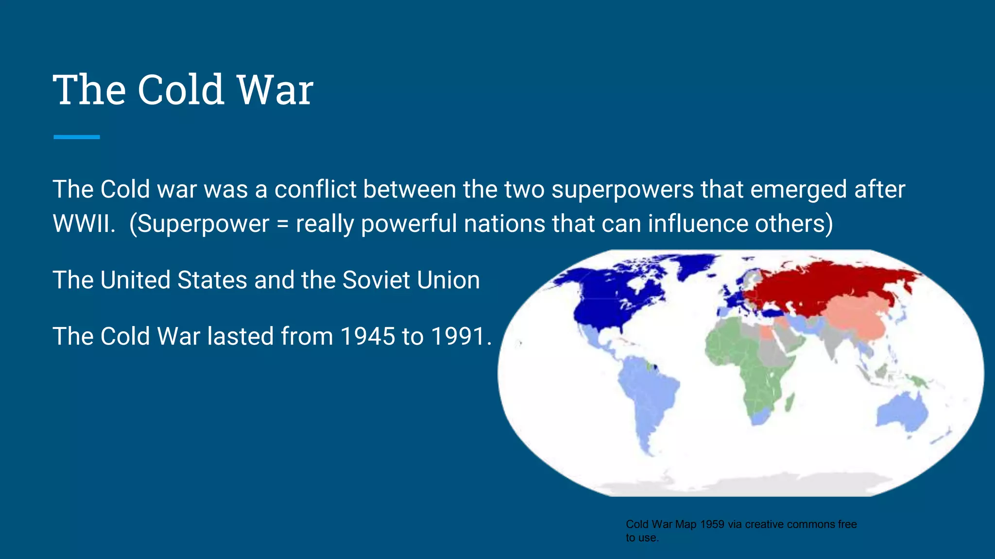 The Cold War OCS | PPTX