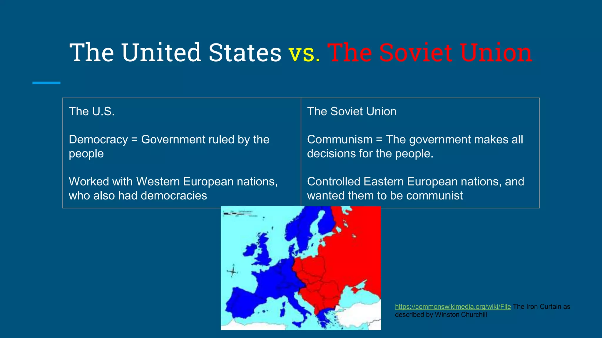The Cold War OCS | PPTX