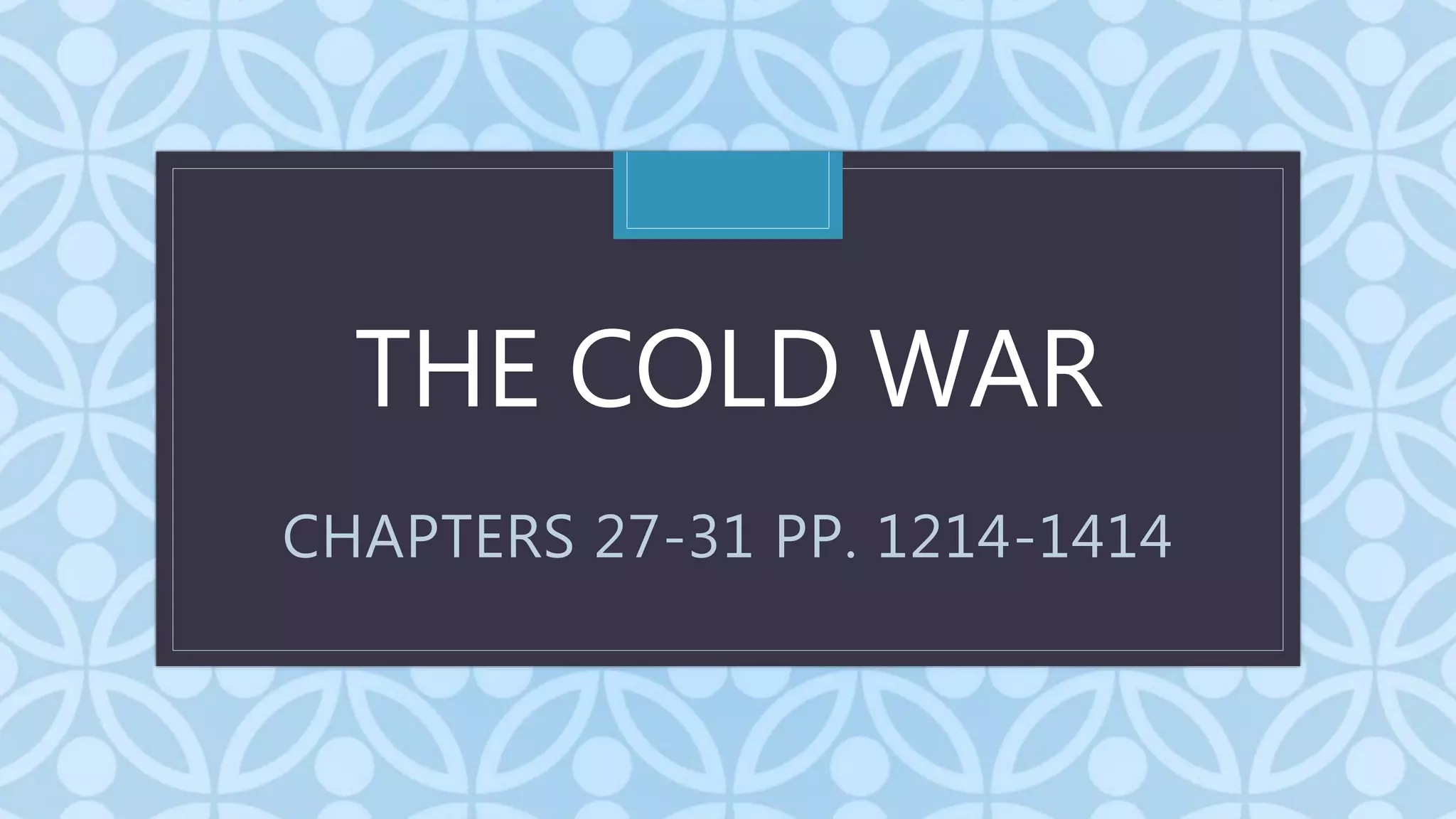 The Cold War | PPT