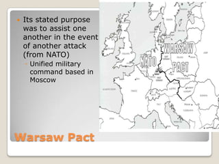The Cold War: Actions and Reactions | PPTX