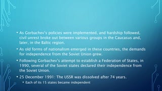 The cold war | PPTX