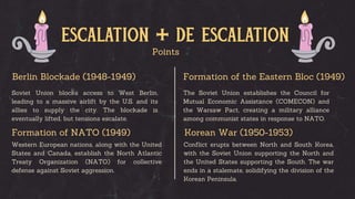 THE COLD WAR - USA X USSR ( The Soviet Union ) | PPTX