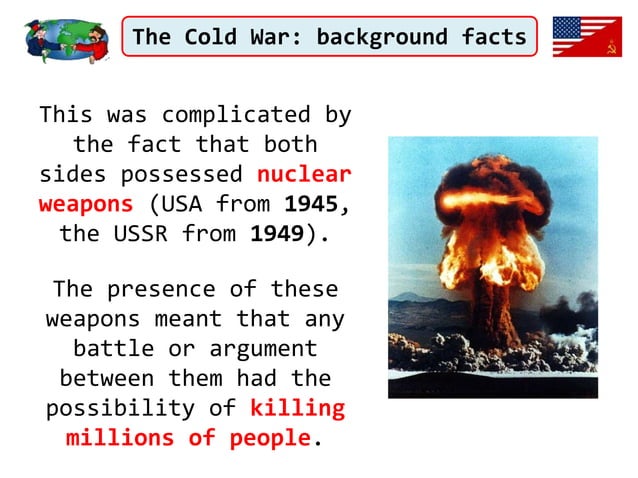 The cold war - background information | PPT | Free Download
