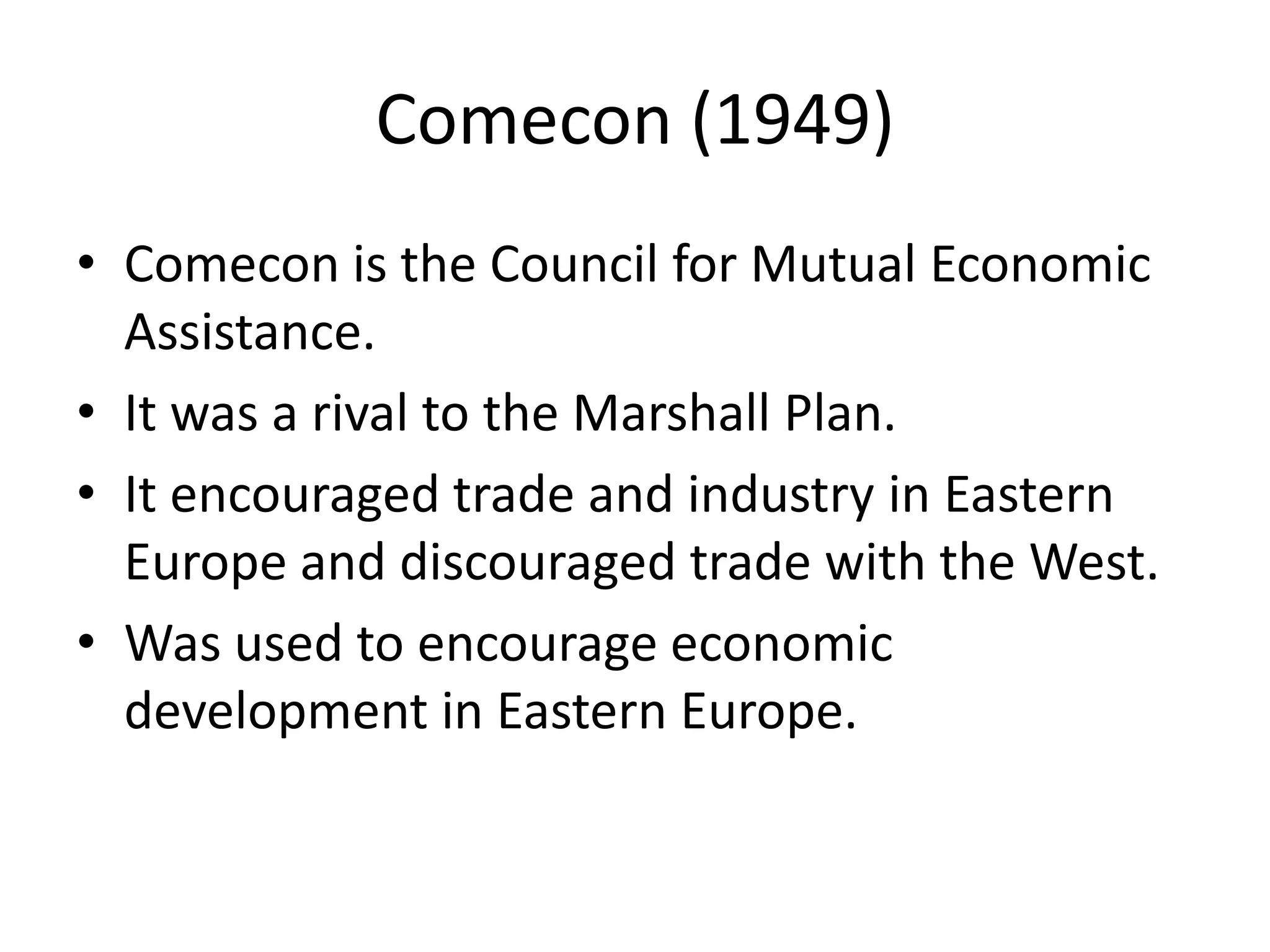 Edexcel, GCSE History: The Cold War 1945-91 | PPTX