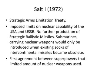 Edexcel, GCSE History: The Cold War 1945-91 | PPTX