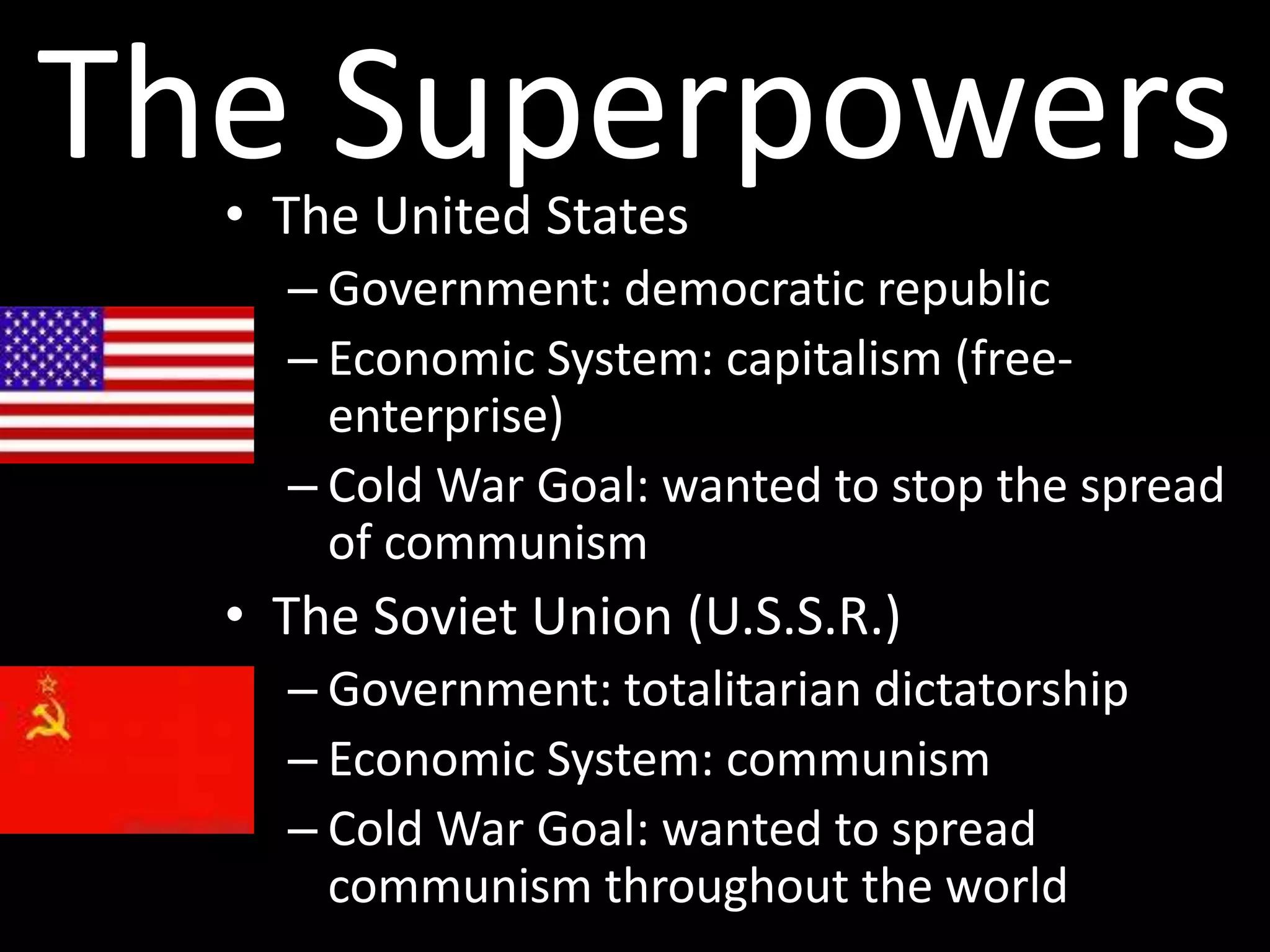 The cold war part 1 | PPT