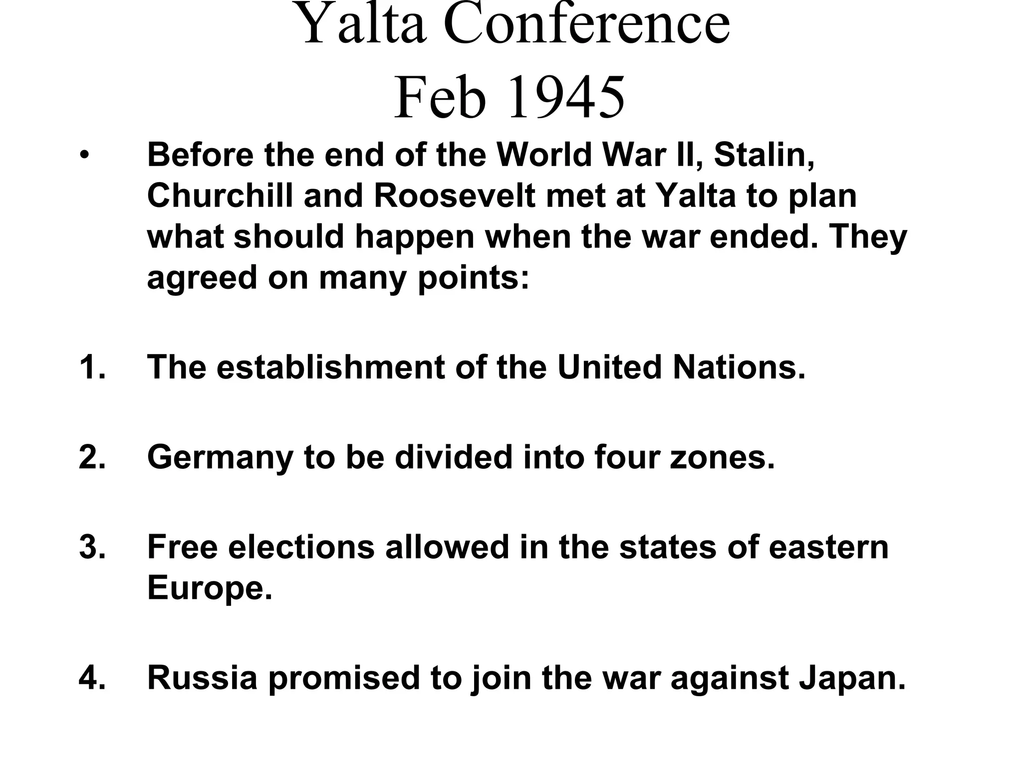 The cold war 1945 1990 | PPT