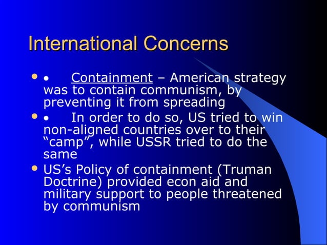 The cold war 1950s | PPT