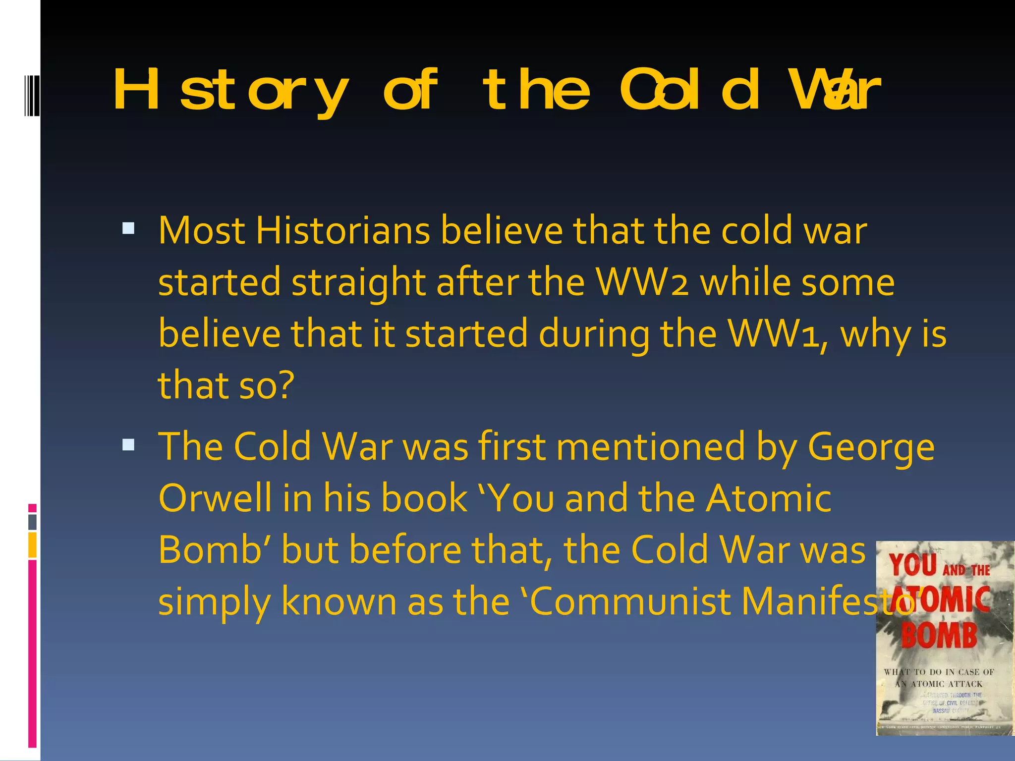 The Cold War | PPT
