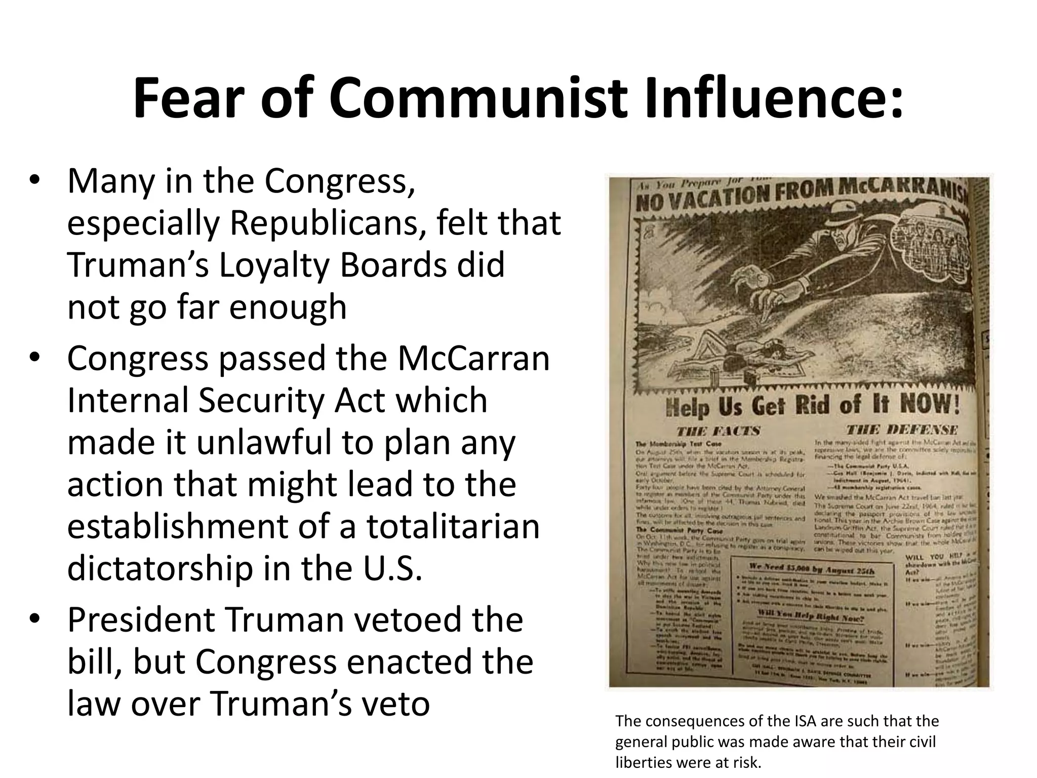 The Cold War at Home | PPT